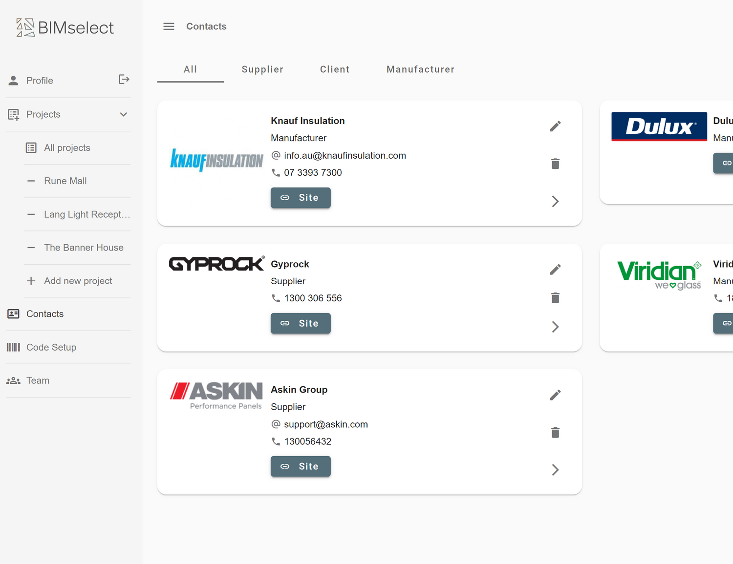 BIMselect – BIMcraftHQ