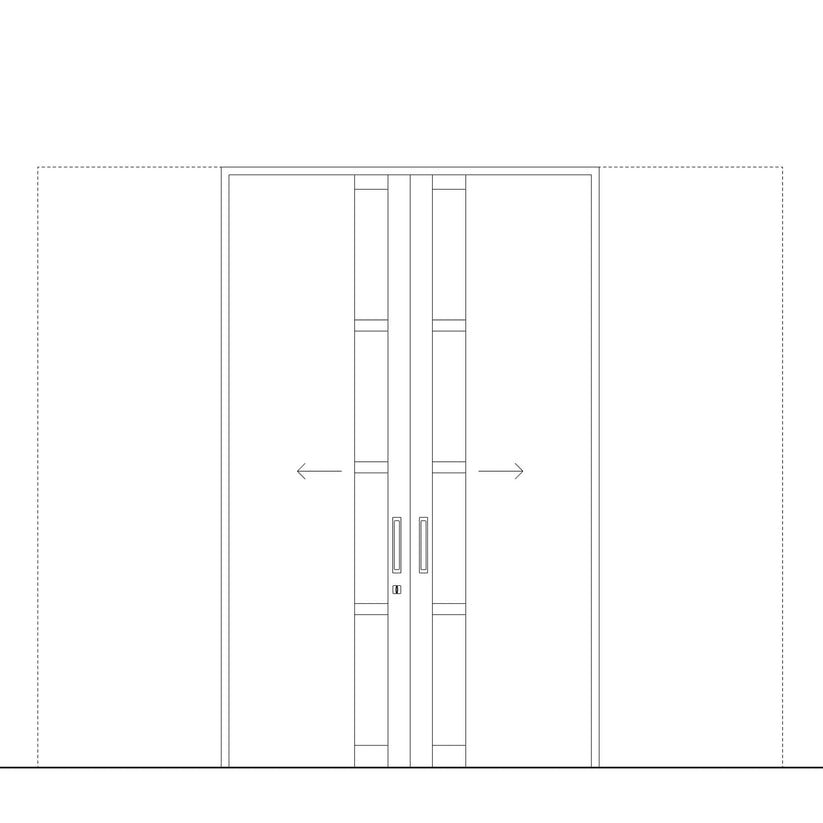 Double Sliding Door – BIMcraftHQ