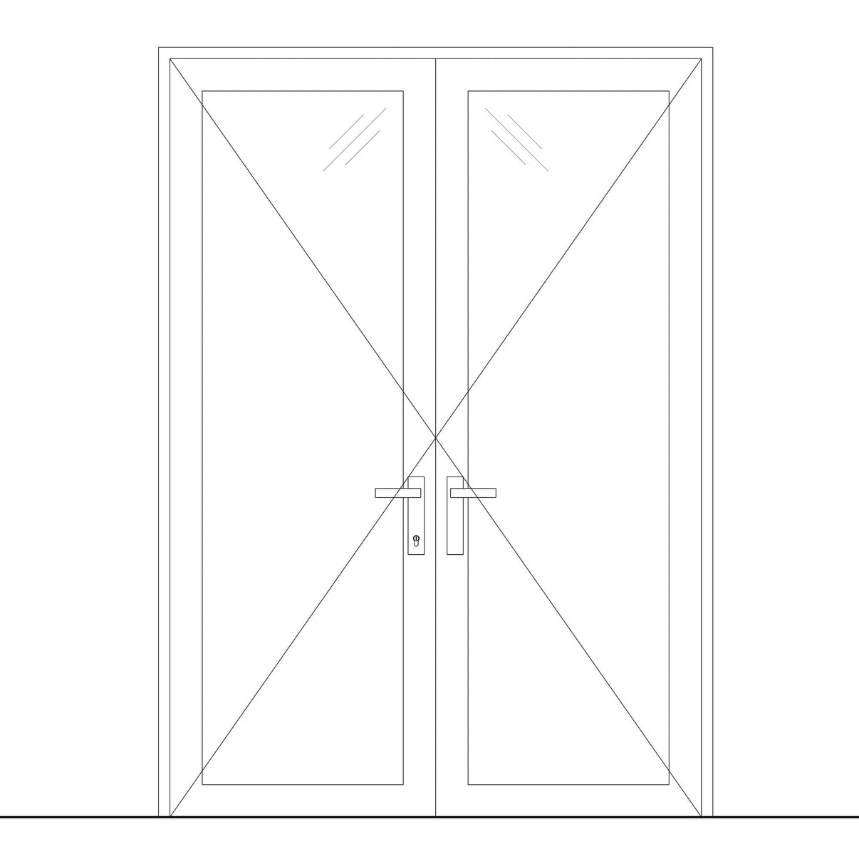 Double Swing Door – BIMcraftHQ