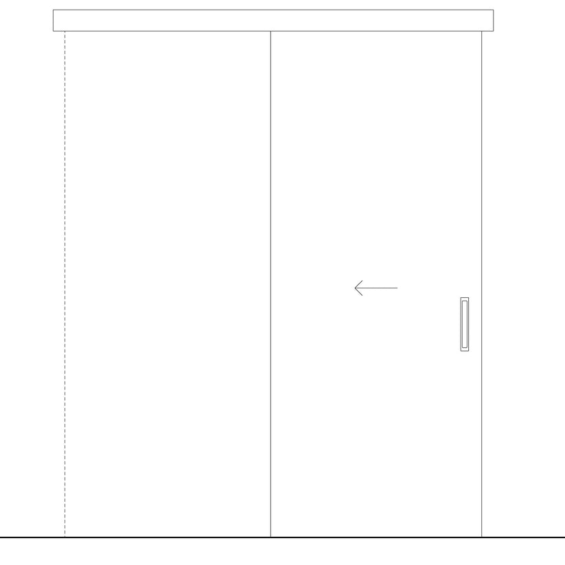 Single Sliding Door – BIMcraftHQ