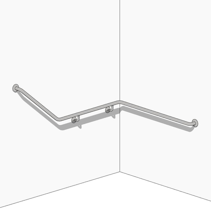 Angled Grab Rail with Return – BIMcraftHQ